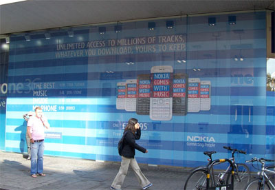 One way vision Window graphics